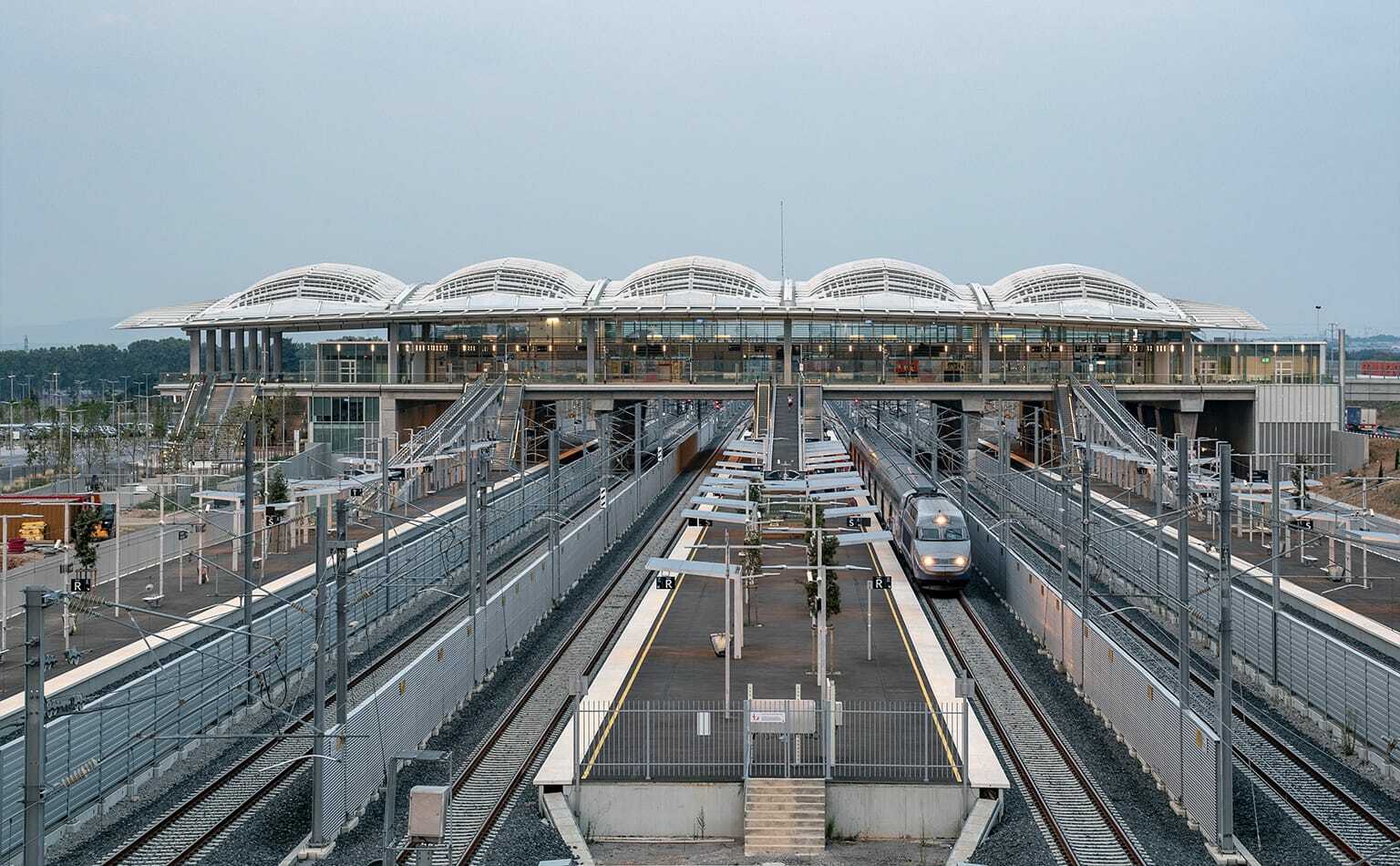 Montpellier South of France Station – Marc Mimram Architecture Ingénierie
